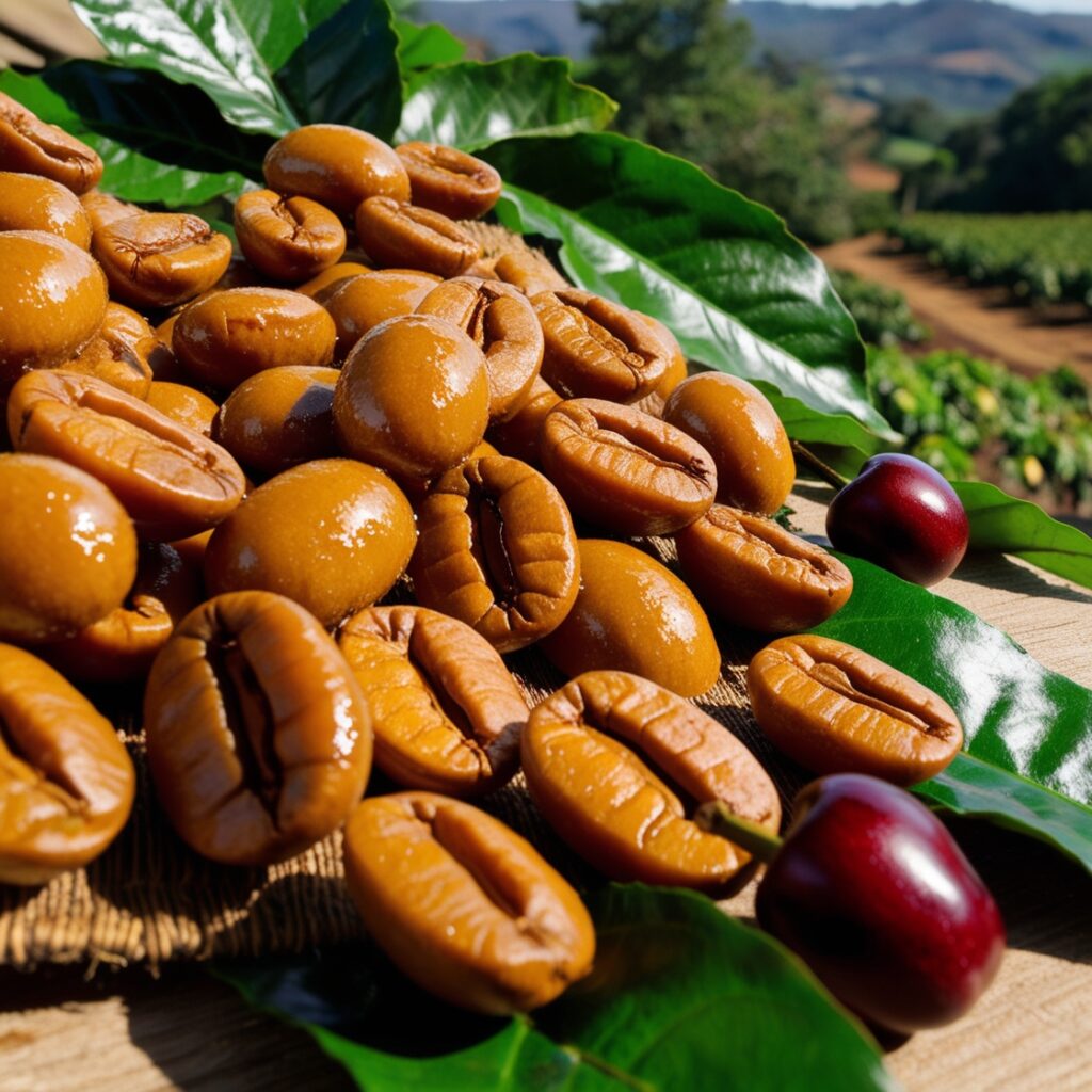 The Honey Process: A Unique Journey of Raw Coffee Beans from Farm to ...