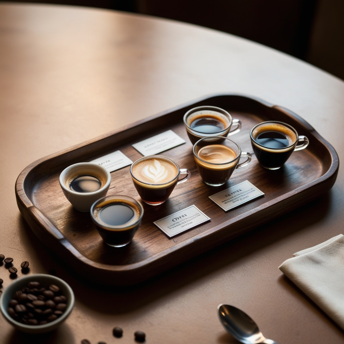 Exploring Coffee Flights - Coffea Alchemy